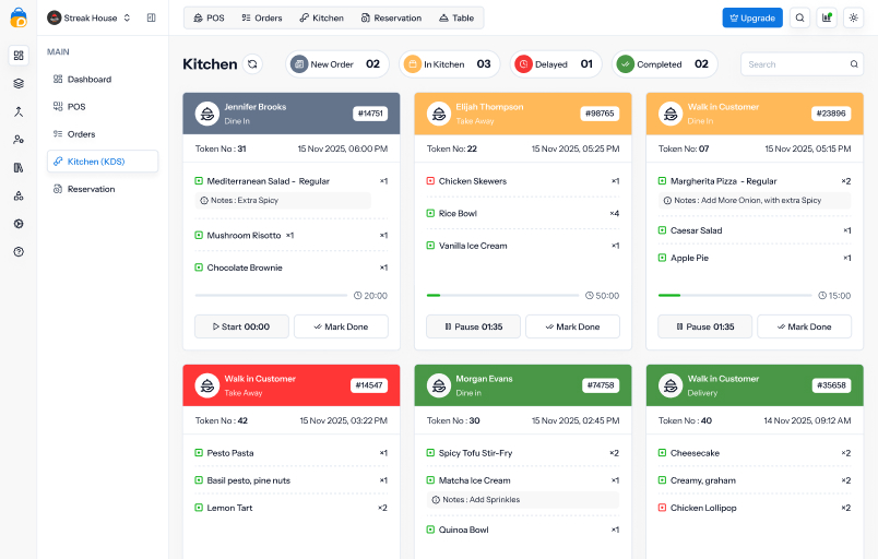 DreamsPOS - POS WebsiteTemplate | React, Vue, Angular