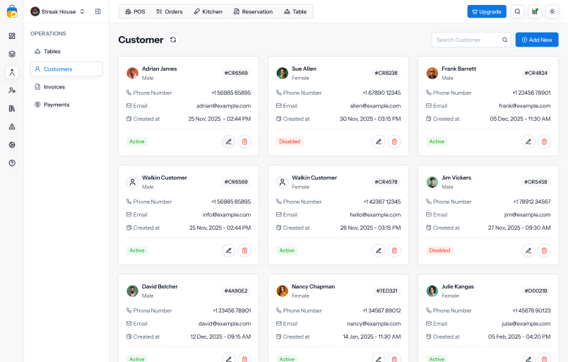 DreamsPOS - POS WebsiteTemplate | React, Vue, Angular